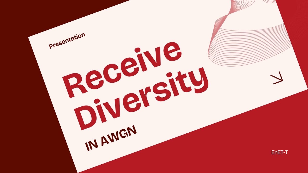 RECEIVE DIVERSITY IN AWGN - YouTube