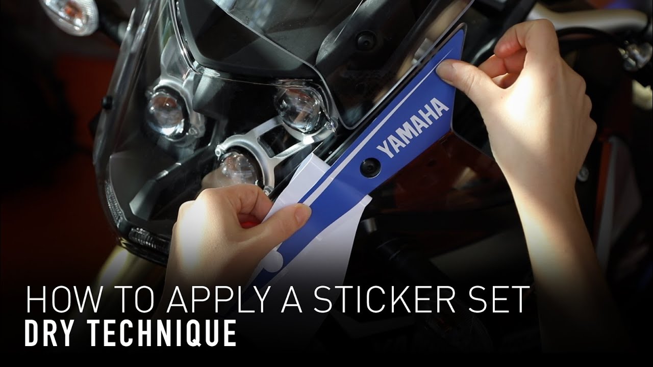 Rubberdust Stickerset Mounting Instructions - YouTube