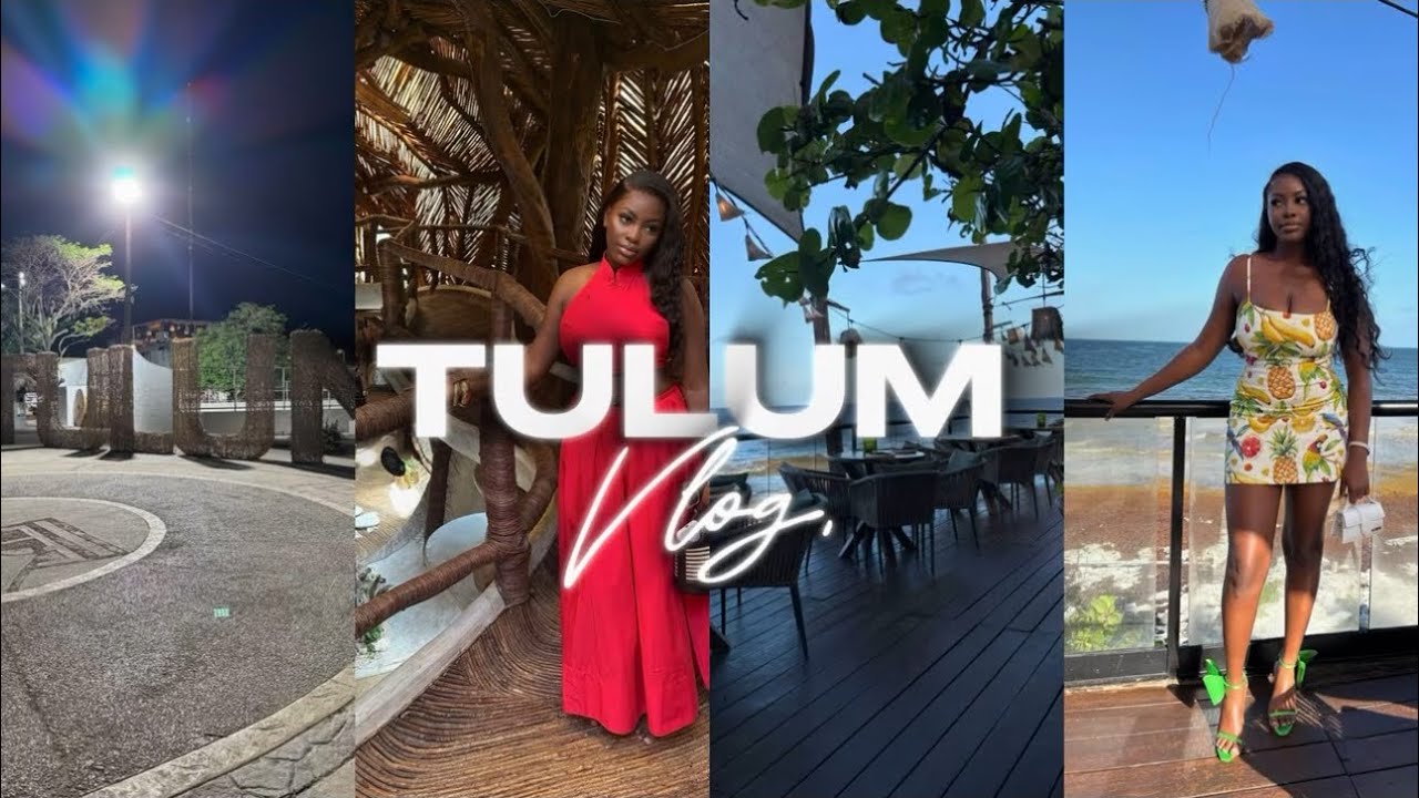 Tulum Travel Diary 🇲🇽 | My First Vlog! ATV, Cenote, Restaurants, Beach ...