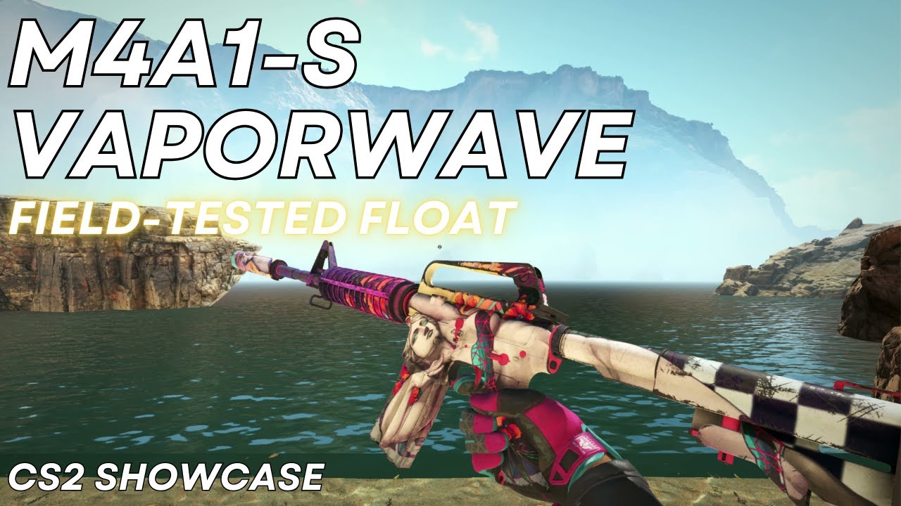 M4A1-S Vaporwave (Field-Tested) | CS2 Skin Showcase #1056 - YouTube