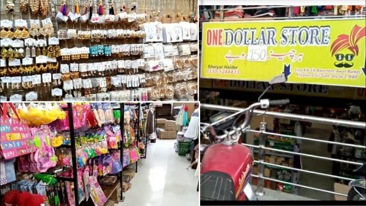 Awan Market Rawalpindi - One Dollar Store - YouTube