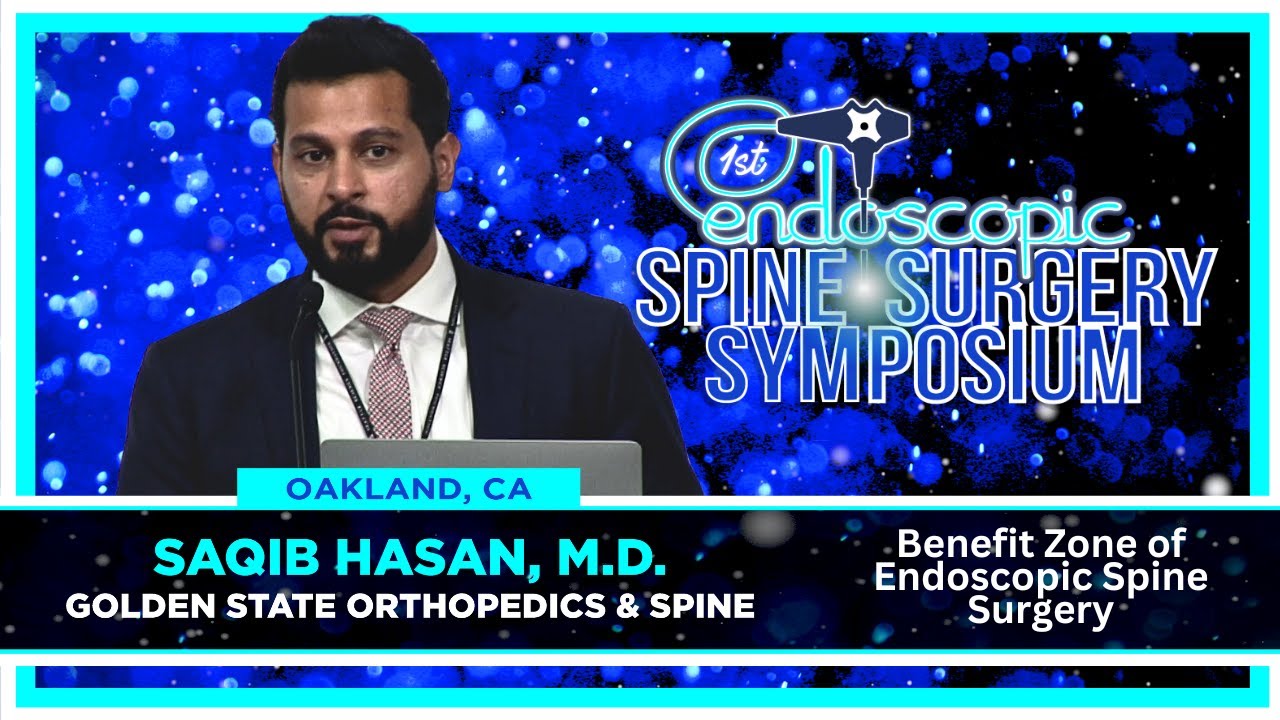Benefit Zone of Endoscopic Spine Surgery - Saqib Hasan, MD - YouTube