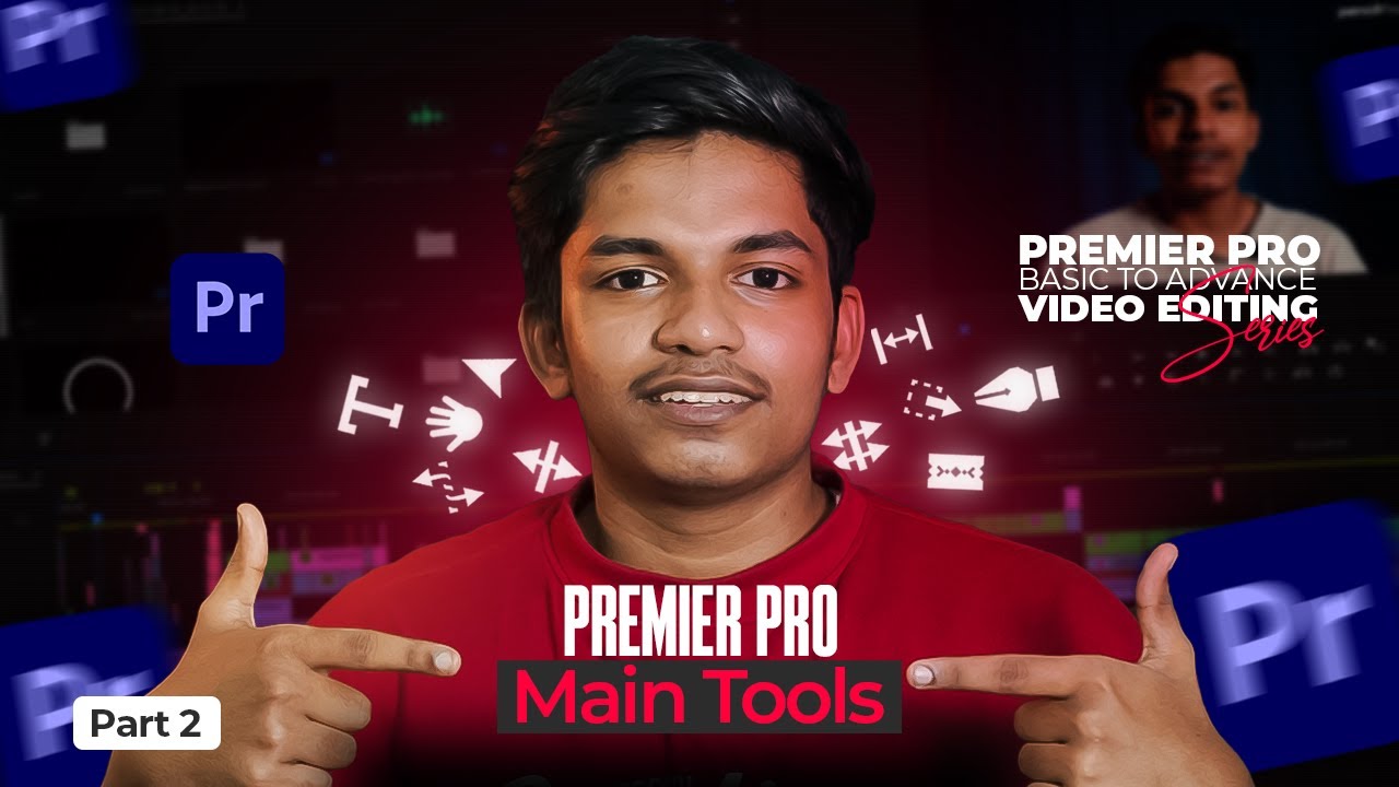 Premiere pro basic tutorial | Main tools in Premier pro | PART 2 - YouTube