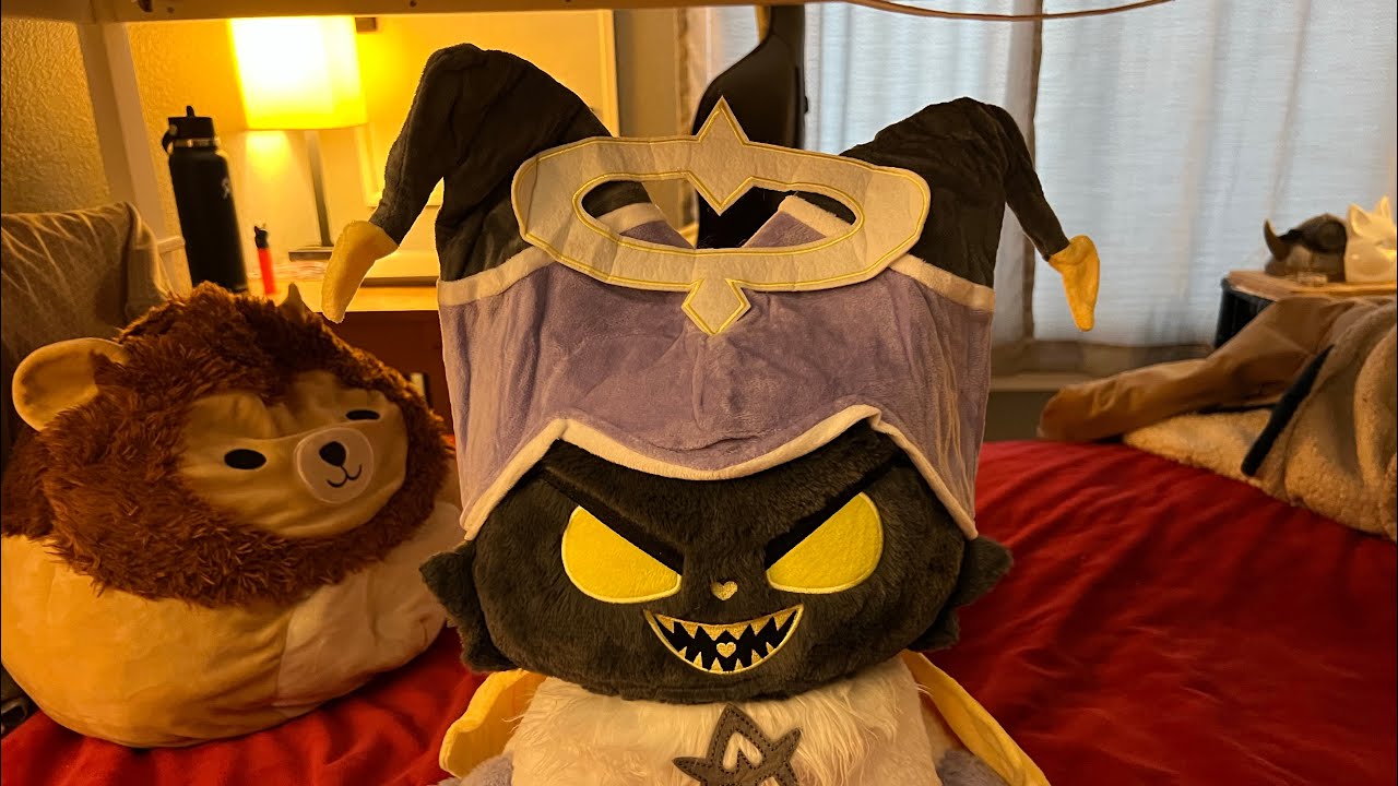 Hazbin Hotel Adam Meow Plush Review - YouTube