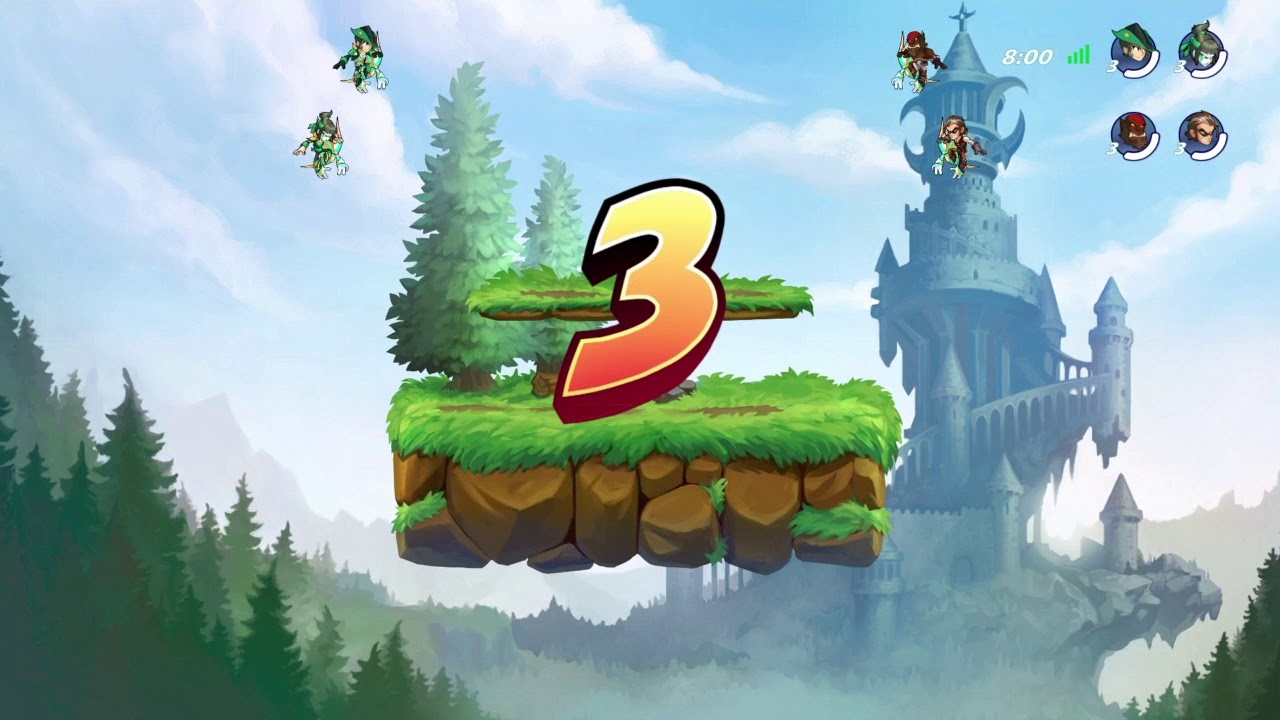 Brawlhalla with wolf - YouTube