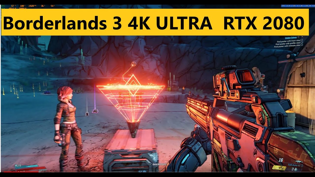Borderlands 3 4K ULTRA RTX 2080 - YouTube