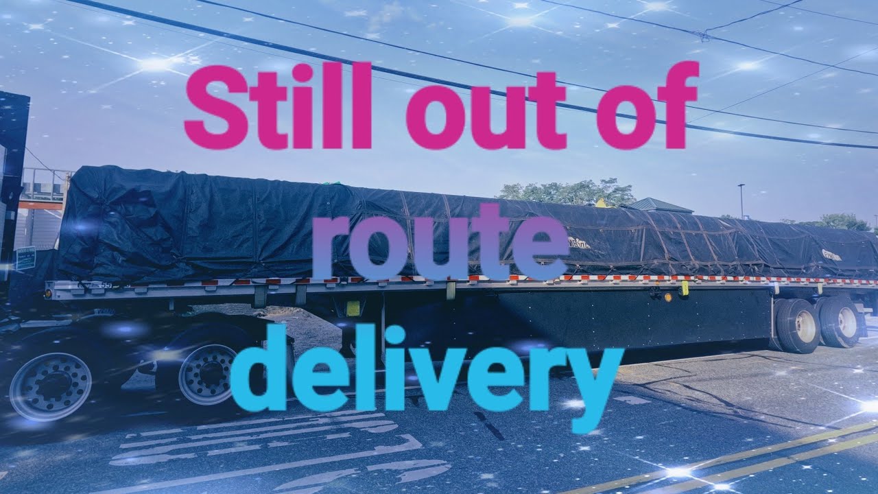 Prime inc female flatbed driver SE regional / Painful delivery ! - YouTube
