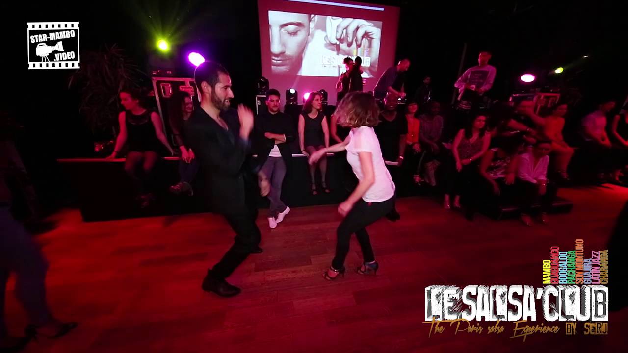 Anas & Sandrine - Social Dancing @ LeSalsa'Club Party - YouTube