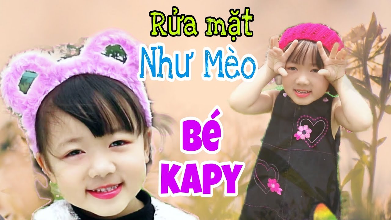 Nhạc thiếu nhi |RỬA MẶT NHƯ MÈO - BÉ BẢO VI / MEO MEO MEO - YouTube