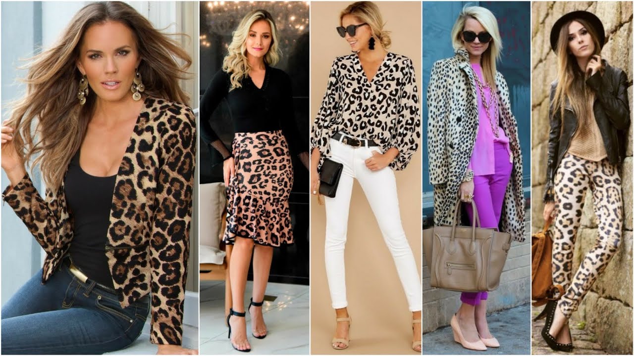 LINDAS COMBINACIONES CON PRENDAS EN ESTAMPADOS DE ANIMAL PRINT PARA QUE ...