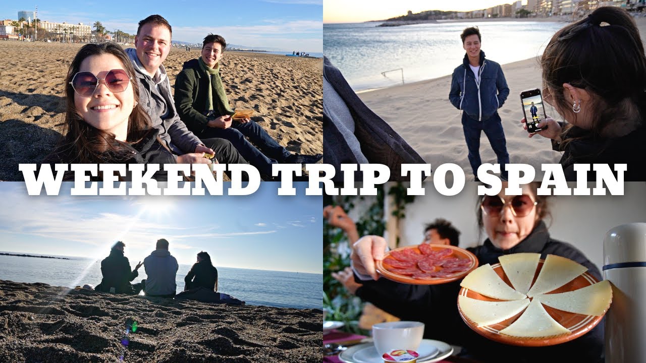 WEEKEND TRIP TO SPAIN || road trip, wine + so much tapas!! // VLOG - YouTube