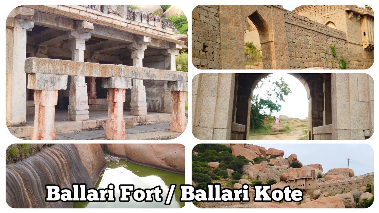 Ballari Fort / Ballari Kote / Historical place Karnataka/ Ballari Gudda ...