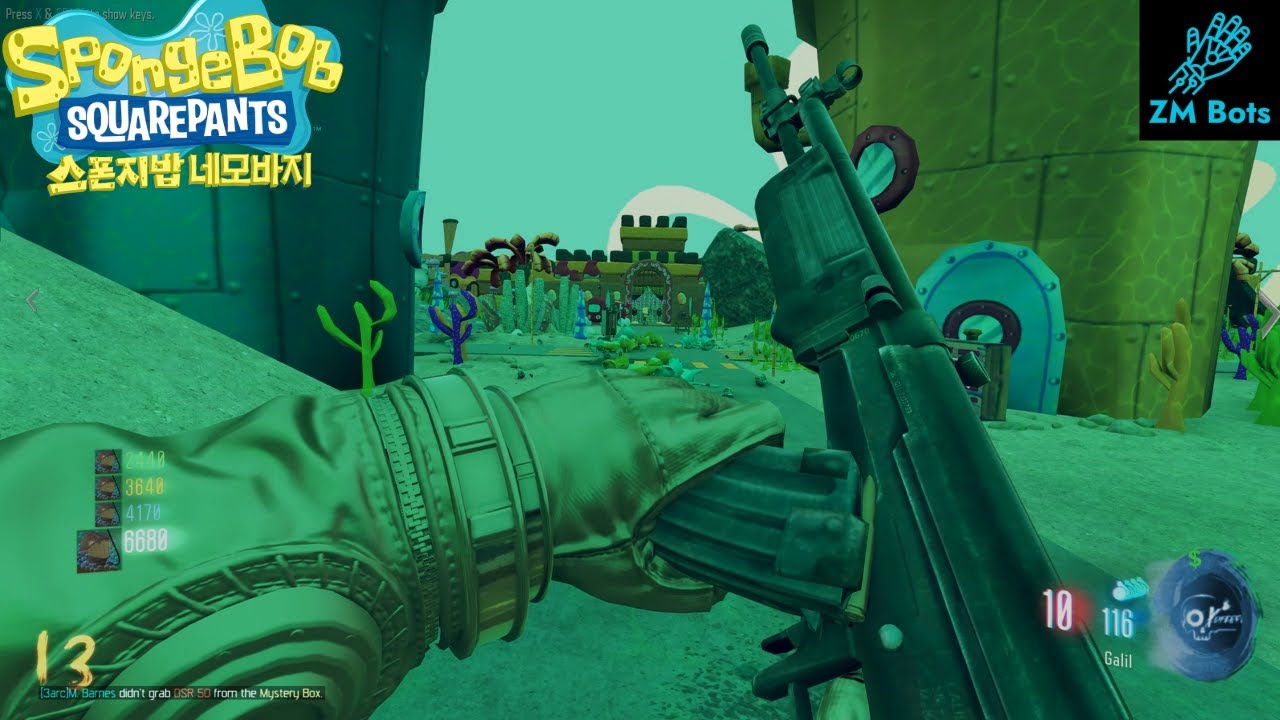 Bikini Bottom Spongebob Zombies?! - Black Ops 3 (Live Commentary) - YouTube