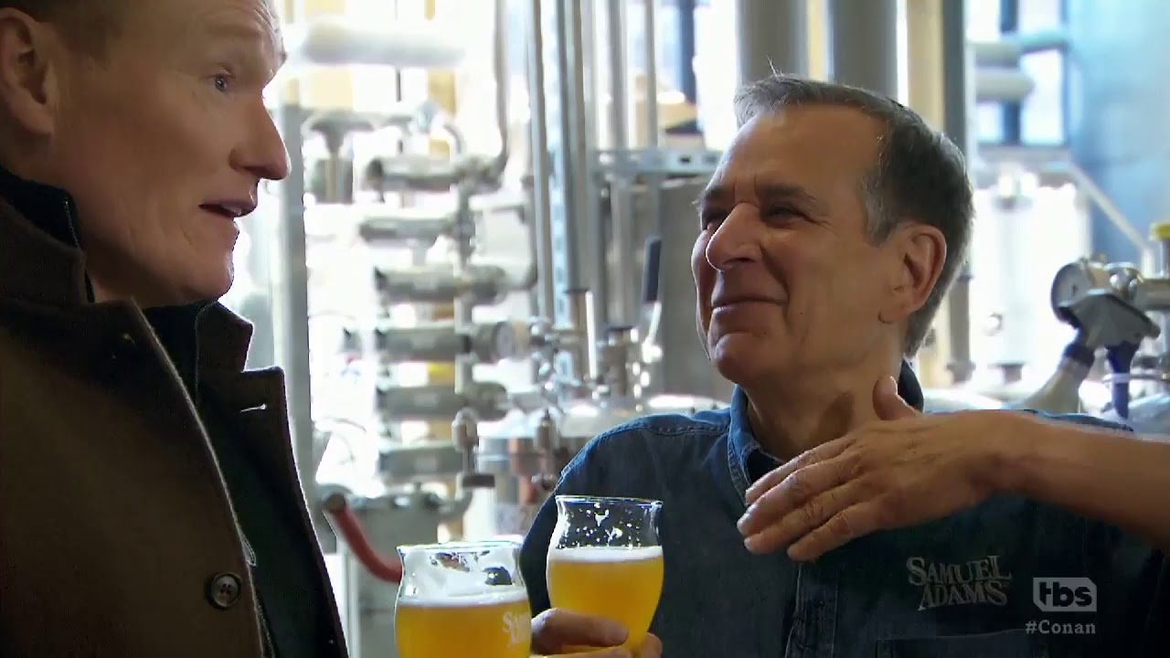 Jim Koch Founder of Sam Adams Brewery Tour - YouTube