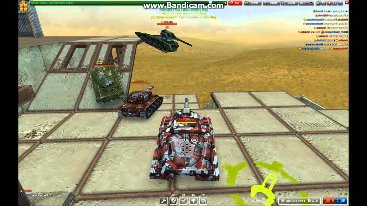 Tanki Online -Thunder m1 -Mammoth m1 gameplay - YouTube