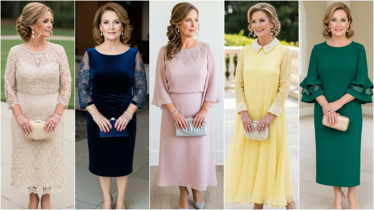Mother of the Bride Dresses for 50+: Modern, Age-Appropriate Looks ...