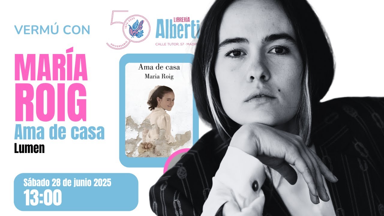 MARIA ROIG presenta 'Ama de casa' (Lumen) - YouTube