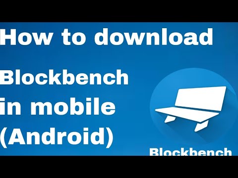 How to download Blockbench in mobile (Android) - YouTube
