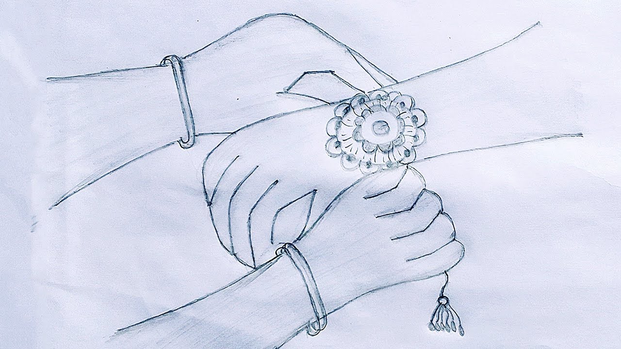 Beautiful rakshabandhan Pencil। रक्षा बंधन Drawing # art gallery By ...