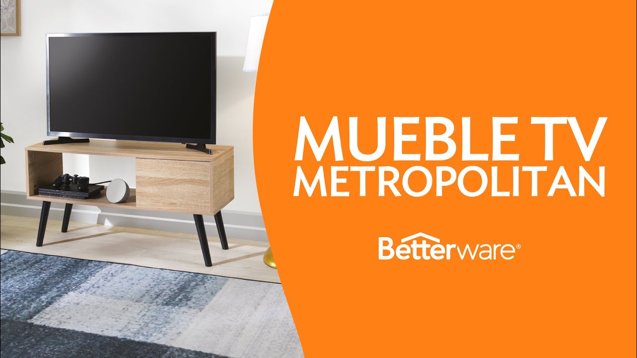 Mueble TV Metropolitan Betterware - YouTube