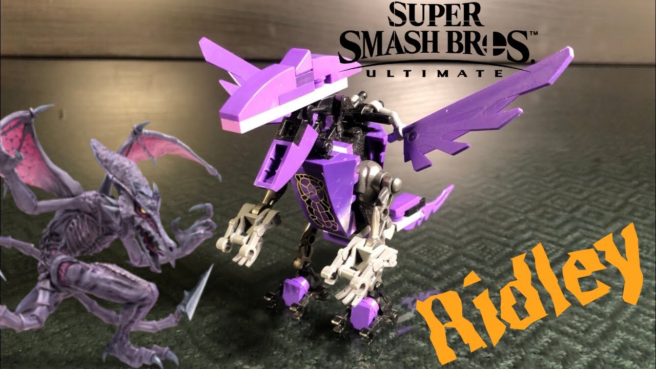 LEGO Ridley Custom MOC/Figure Showcase- Smash Ultimate - YouTube
