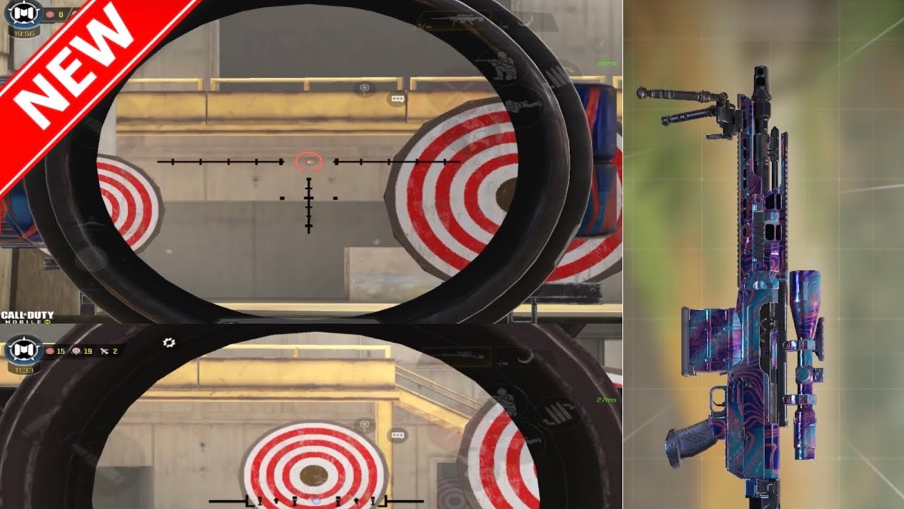 (NEW) equip any reticle with default scope | Cod Mobile - YouTube
