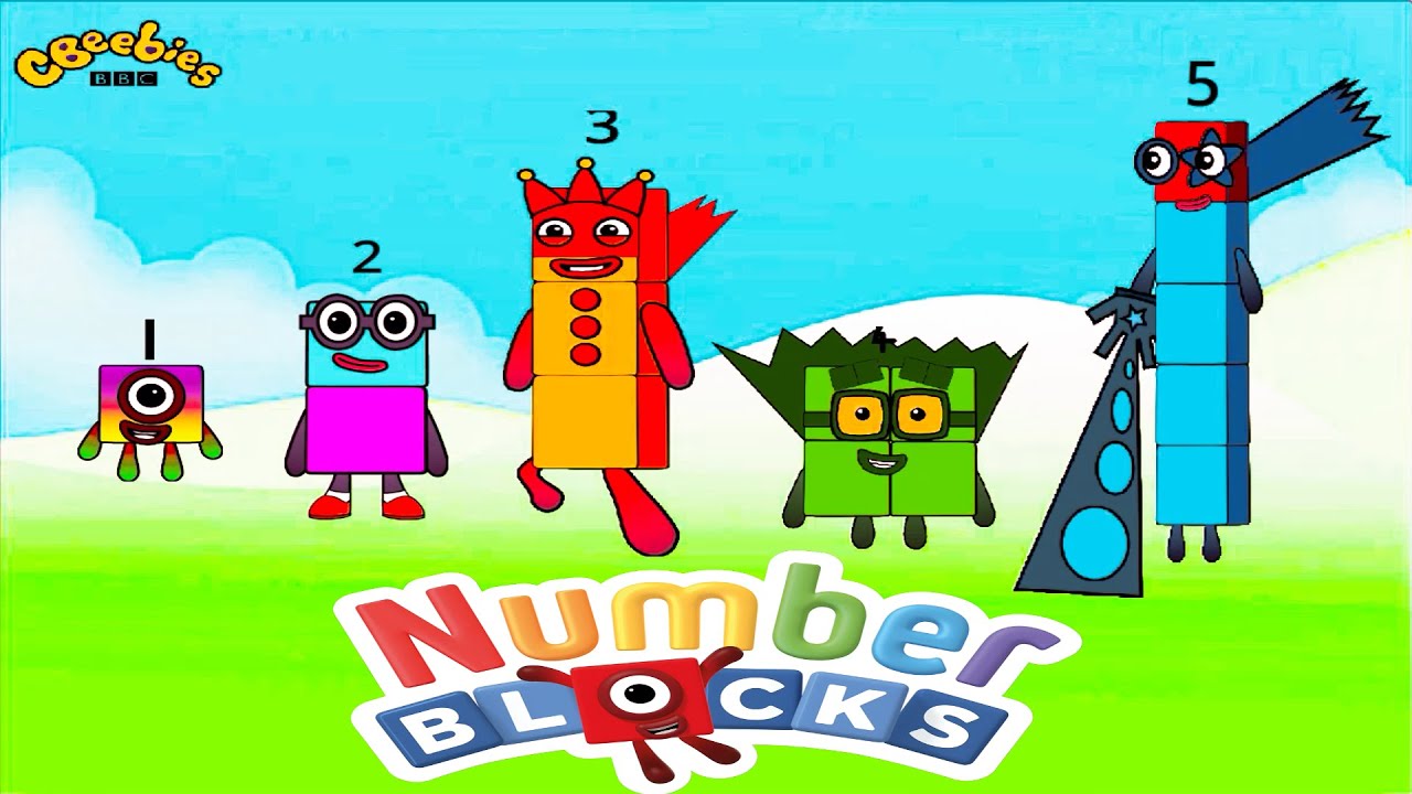 Numberblocks Intro But Crazy looking blocks 1 to 5 Numbers Song - YouTube
