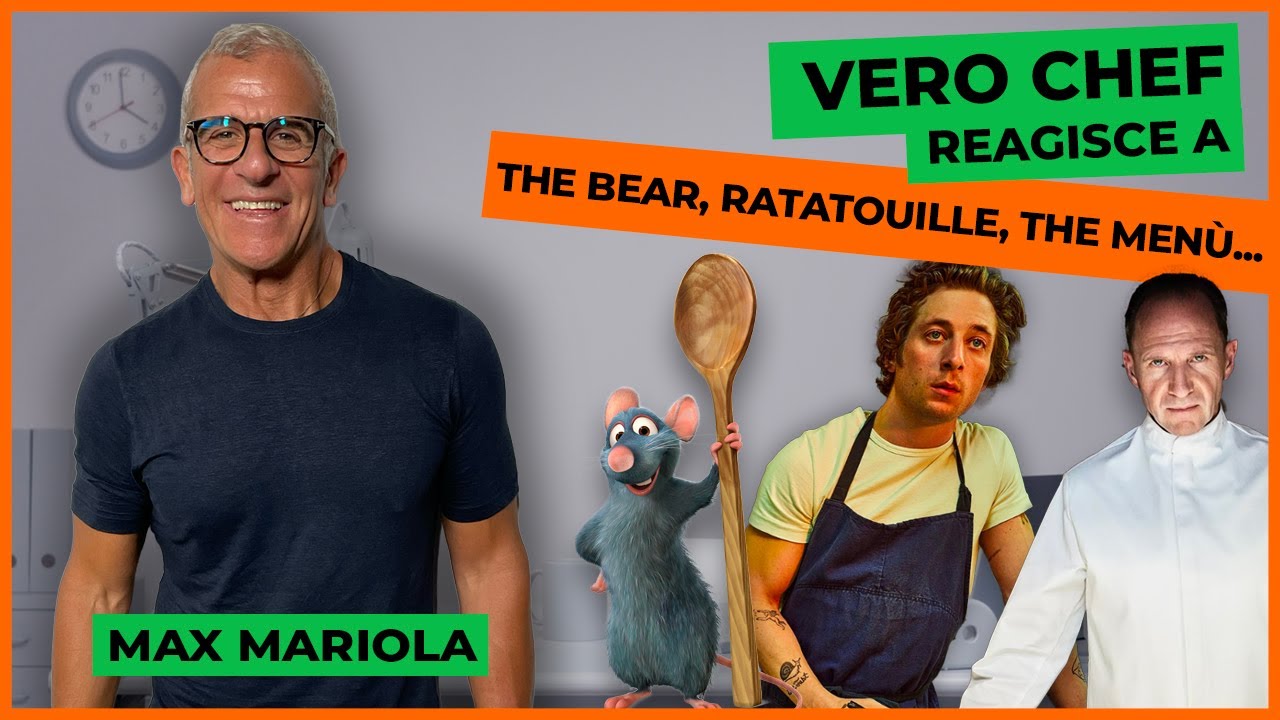 MAX MARIOLA reagisce a THE BEAR, RATATOUILLE, THE MENU e altri film ft ...