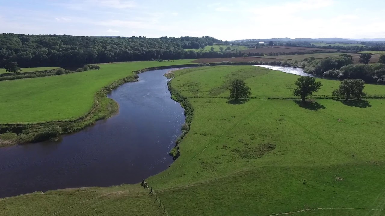 River Severn Meander Ironbridge - YouTube