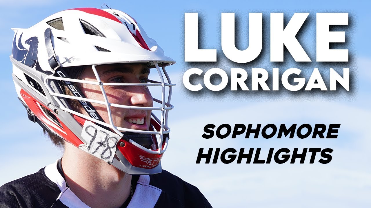 Luke Corrigan Sophomore Year Highlights - YouTube