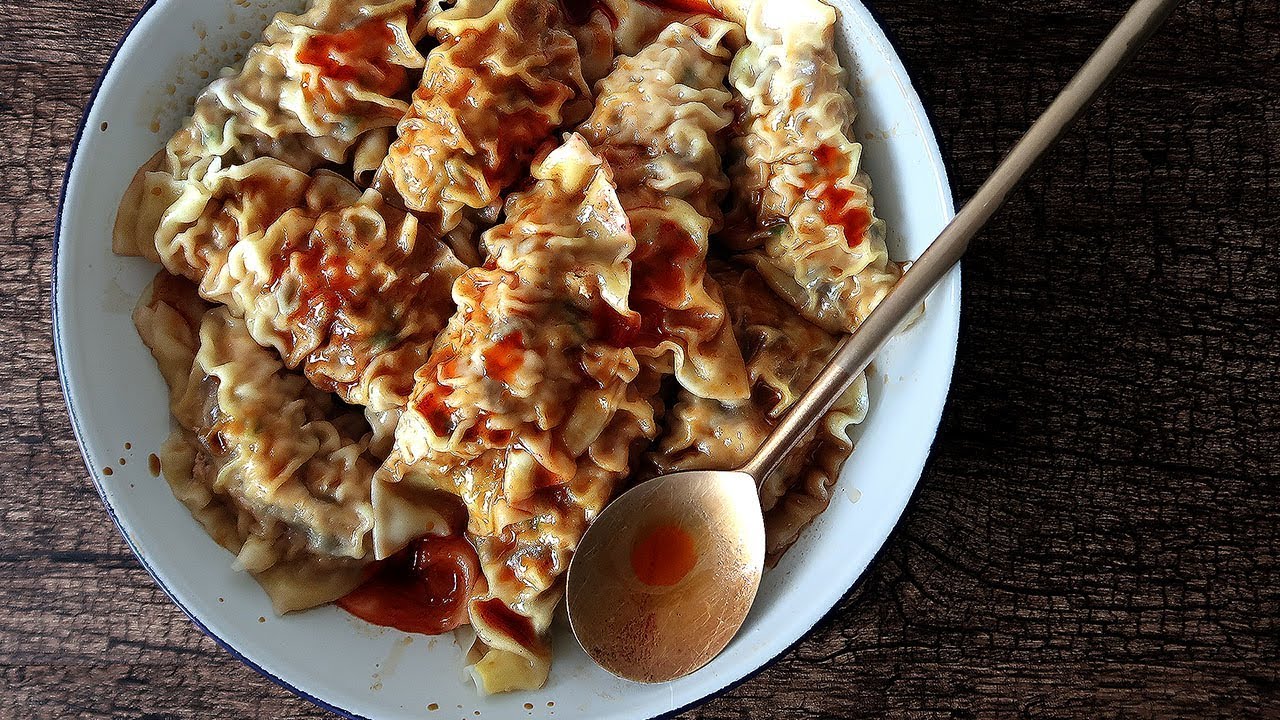How to Make Sui Gao | Sui Gao in Chili Oil JUICY Dumplings in Chili Oil ...