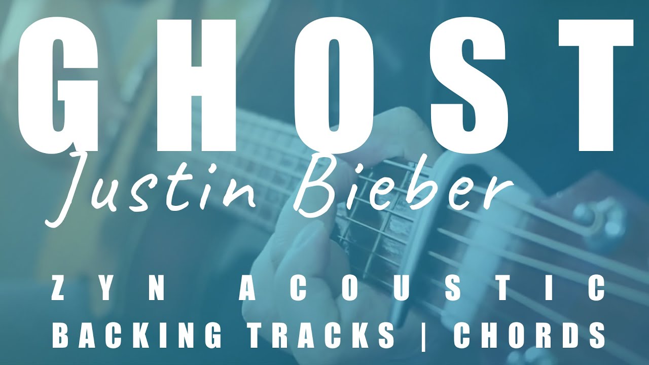GHOST - Justin Bieber | Acoustic Karaoke | Chords - YouTube