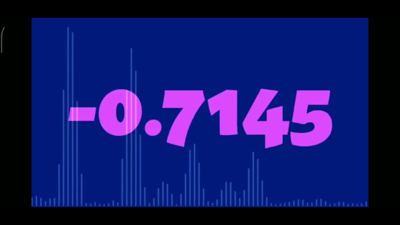 Numbers -1.0000 to -0.5037 - YouTube