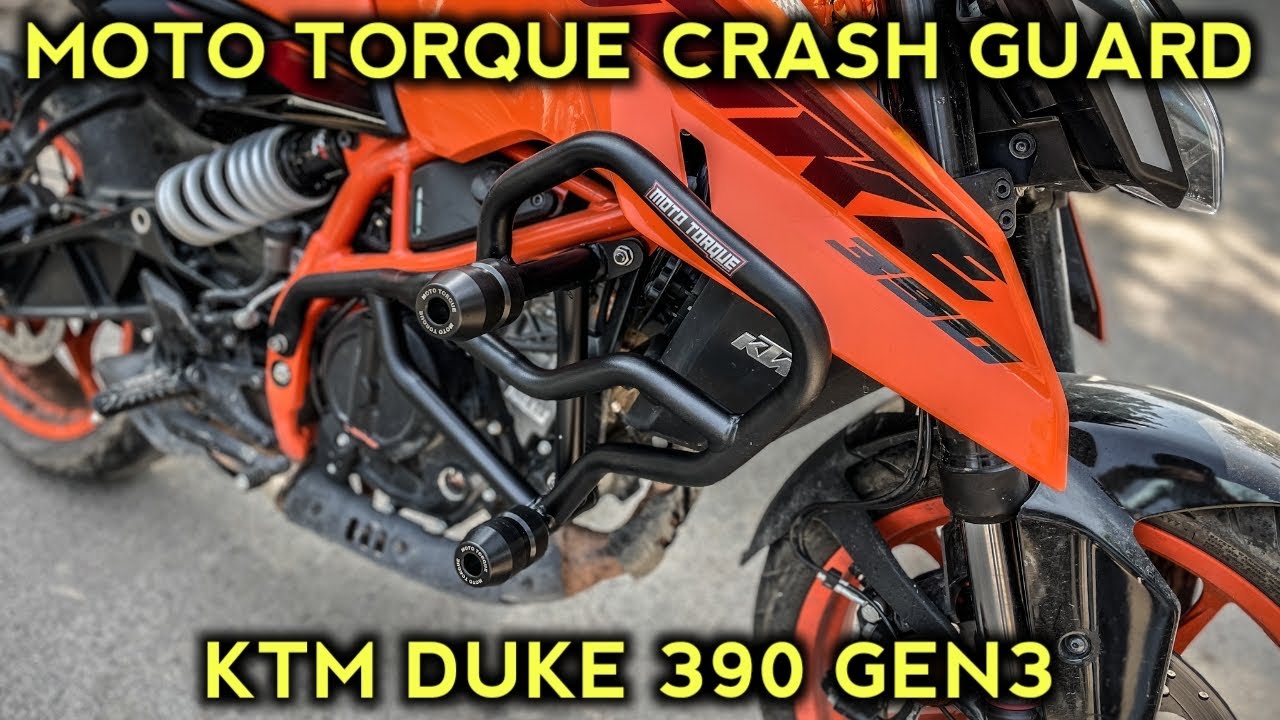 MOTO TORQUE CRASH GUARD | KTM DUKE 390 GEN3 #ktmduke390 #mototorque # ...