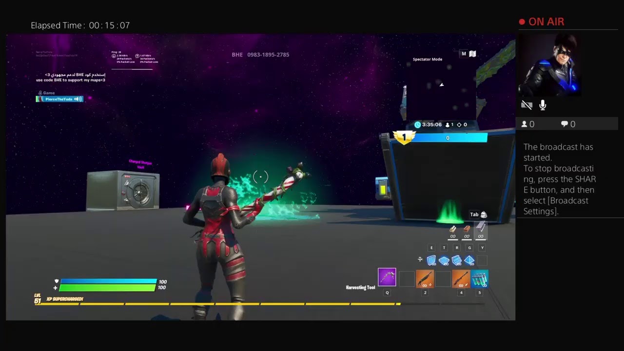 Fortnite live streaming today - YouTube