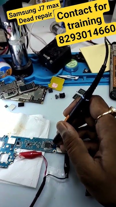 samsung j7 max dead repair - YouTube