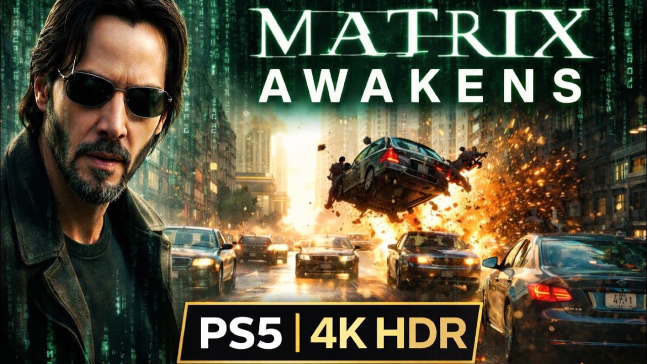 The Matrix Awakens PS5 Gameplay | Unreal Engine 5 Demo | 4K HDR - YouTube