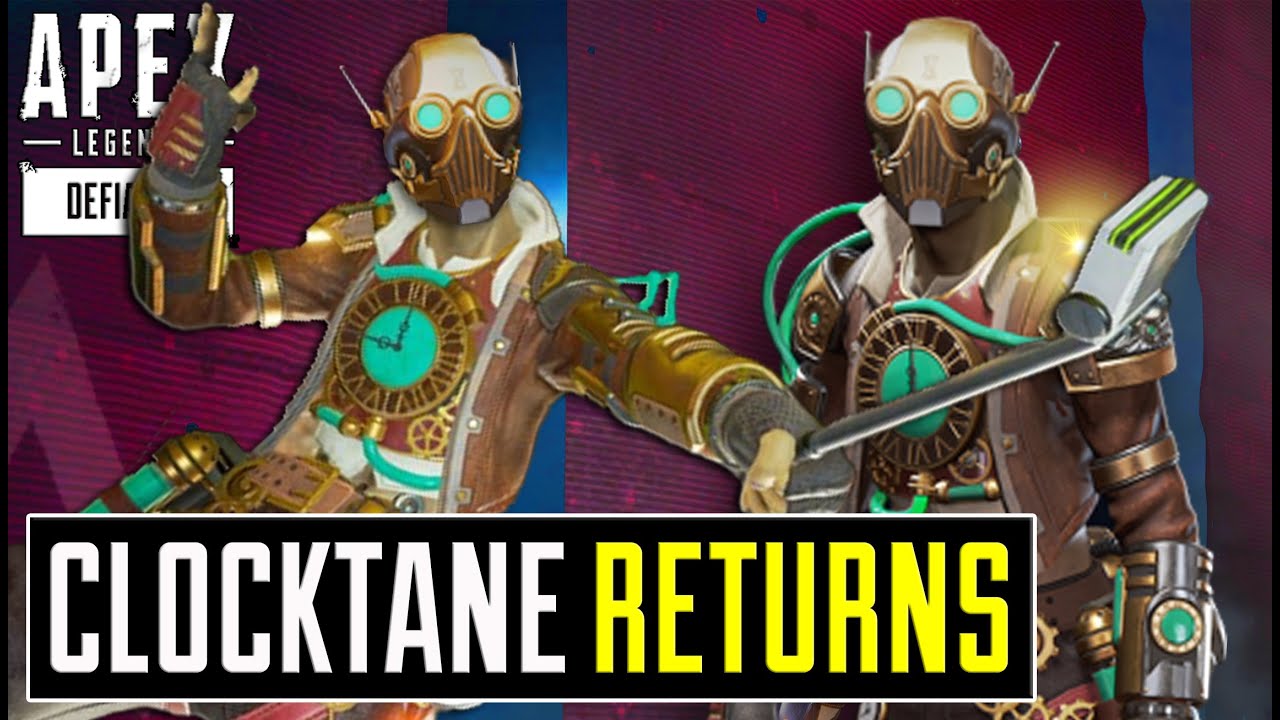 Apex Legends CLOCKTANE Octane Skin RETURNS in Season 12 + Release Date ...