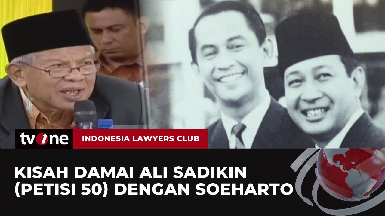 Nostalgia Kisah Damai Tokoh Petisi 50 dengan Soeharto | tvOne - YouTube