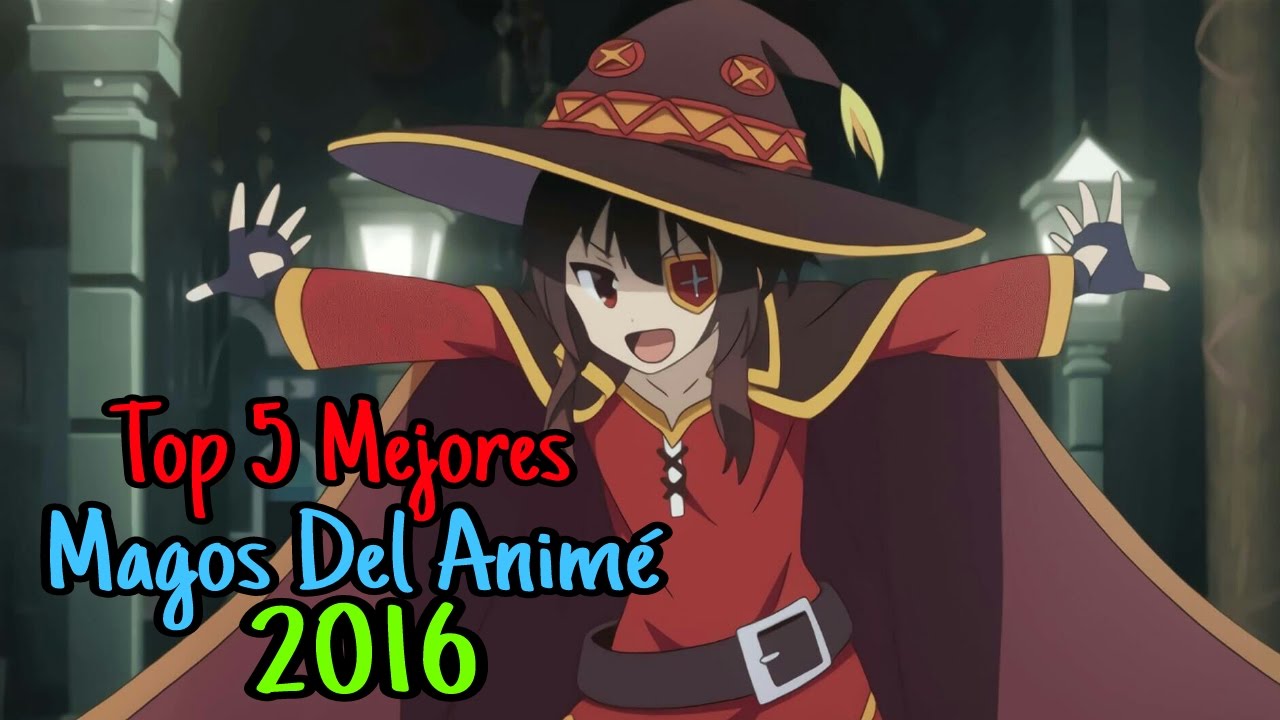 Top 5 Mejores Magos Del Animé (2016) - YouTube