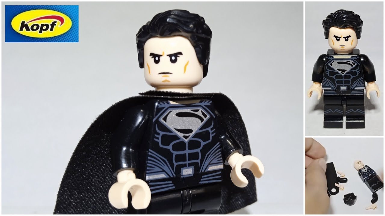 JL: SNYDER CUT - Superman • KOPF KF6136 KF1514 - Unofficial LEGO Speed ...
