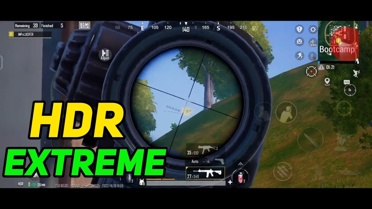 Sanhok HDR extreme 😍😍| solo v squad bgmi pubgm gameplay #bgmi #pubgmobile #iqooneo6 #iqoo - YouTube