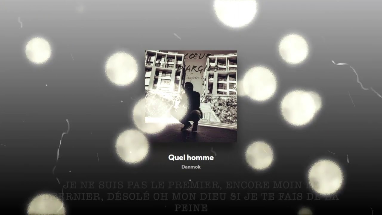 Danmok - Quel homme (Lyric video) - YouTube