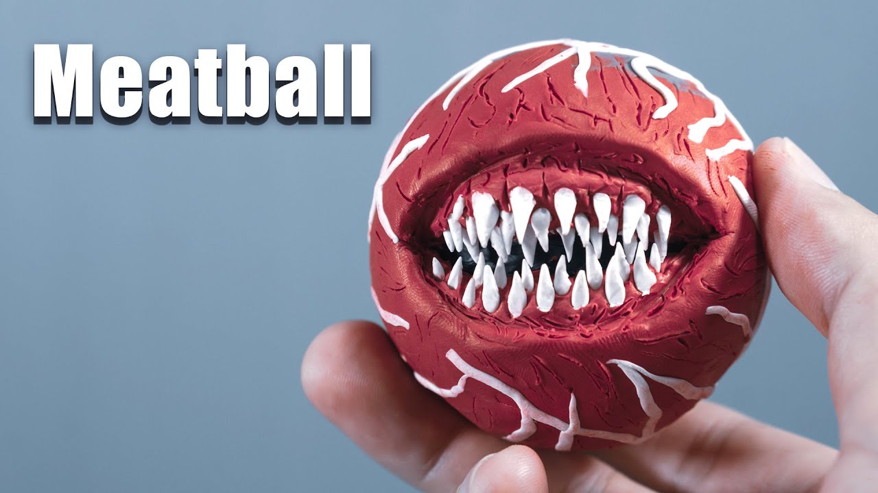 Making The Meatball with Clay | Trevor Henderson Creature - YouTube