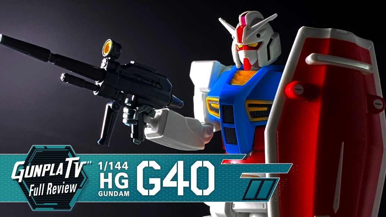 Gundam G40 Industrial Design Review | Gunpla TV - YouTube