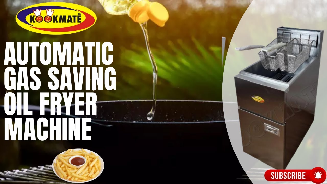 Automatic Gas Saving Oil Fryer Machine | Deep Fat Fryer Bulk Crispy ...
