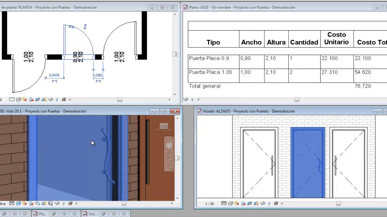 Creá Puertas con Revit - YouTube