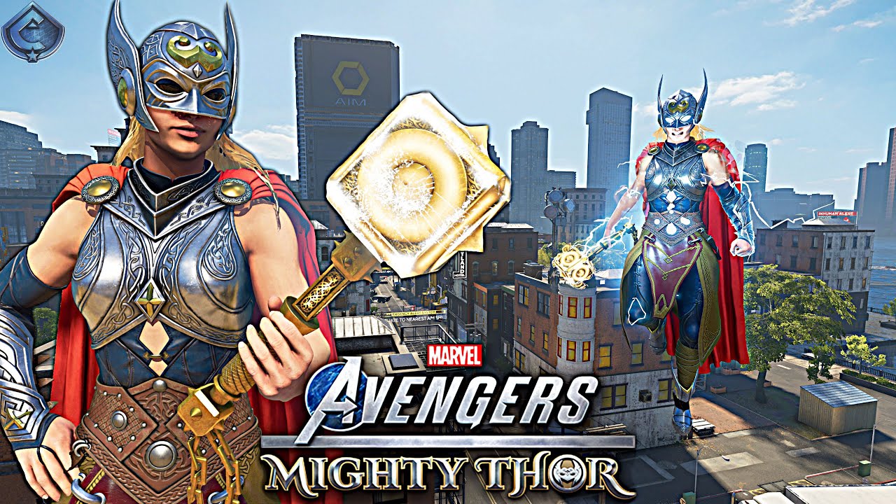 Marvel's Avengers Game - Mighty Thor Free Roam Gameplay! [4K 60fps ...