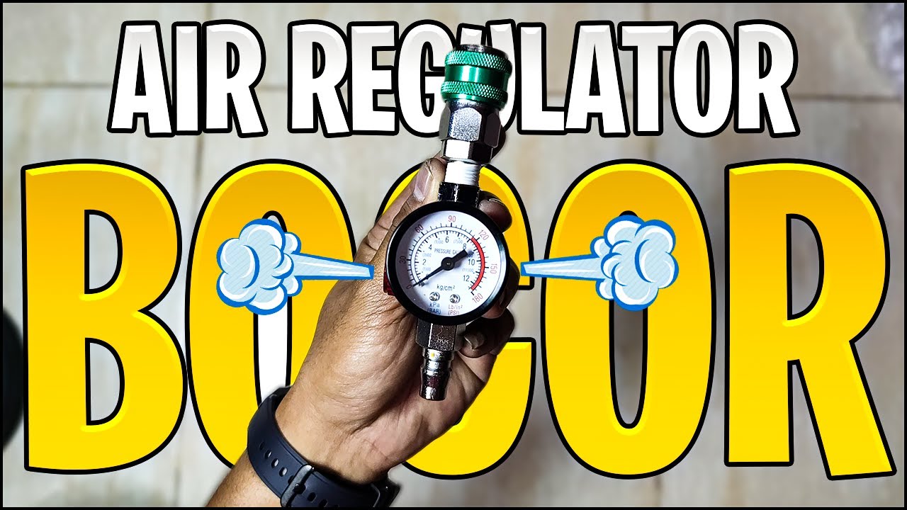 Air Regulator leaking Bocor - YouTube