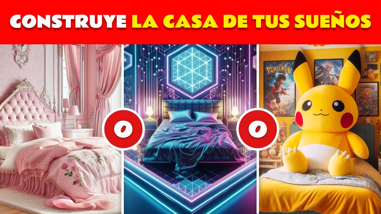 ¿Qué prefieres? ¡Construye la casa de tus sueños! 🏠 - YouTube